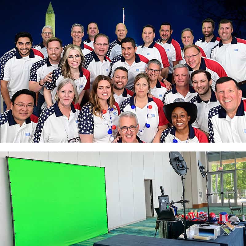 New York Green Screen Photo Booths | Greenscreen photography